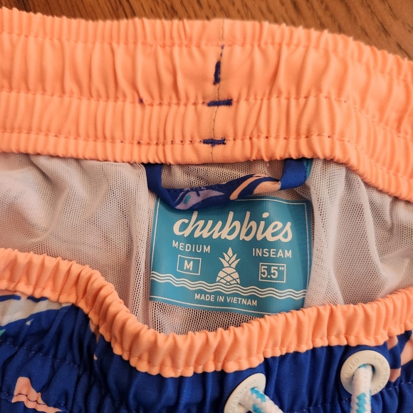 chubbies | Swim | New Chubbies The Daddy Sharks Swim Trunks 55 Inseam ...